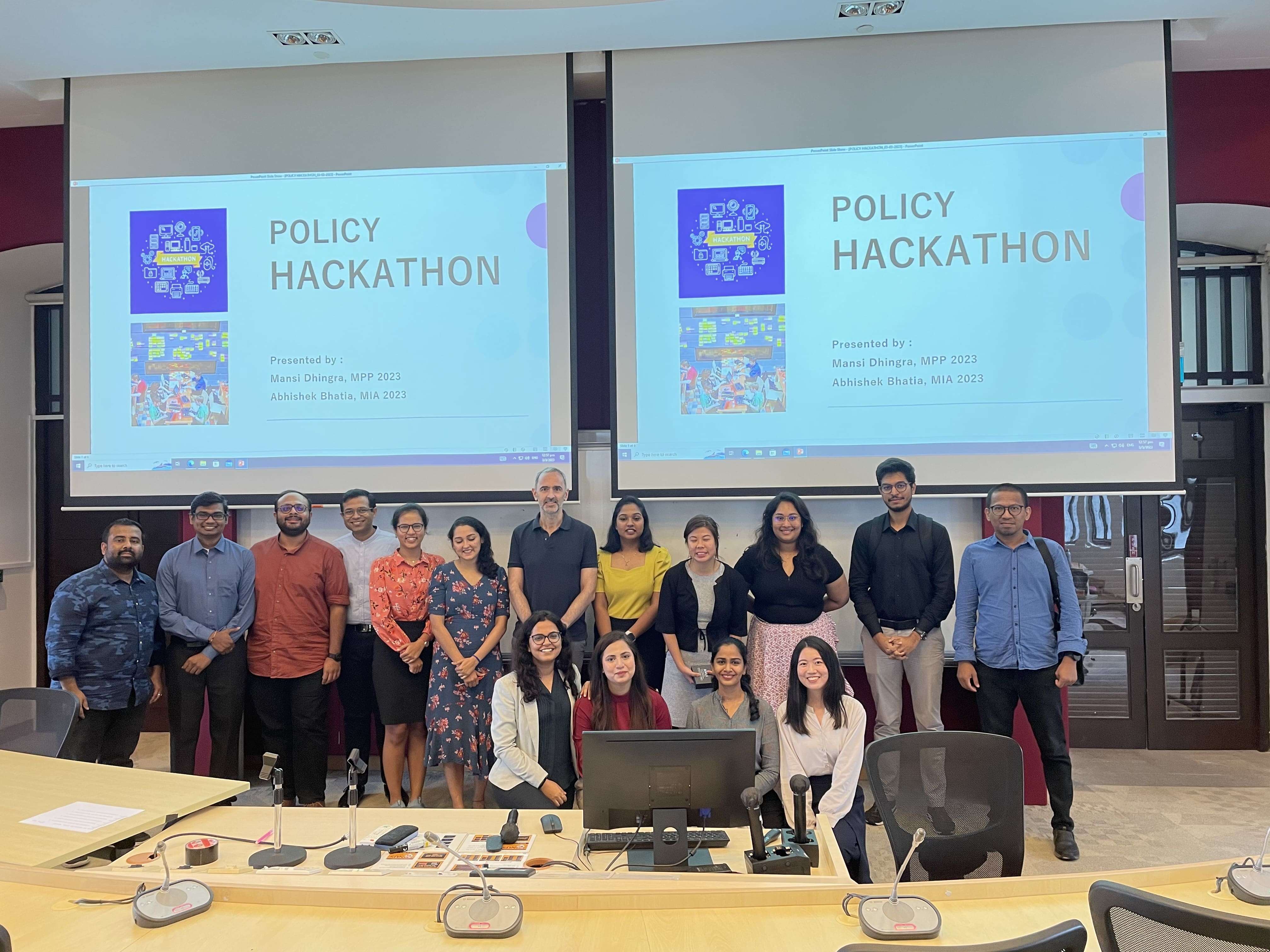 Policy Hackathon - LKYSPP Event