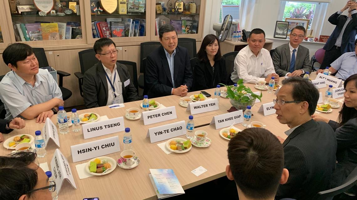 Visit by delegations from Taiwan External Trade Development Council ...