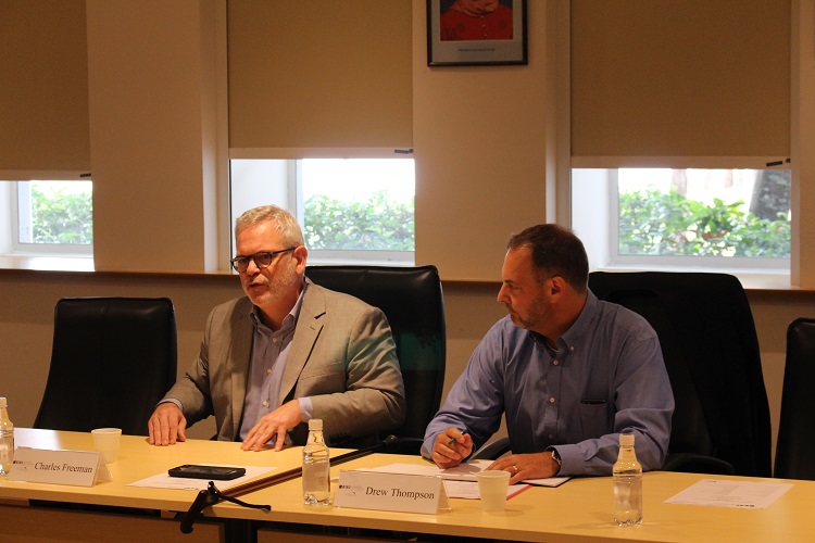 CAG hosts Roundtable Discussion with Charles Freeman - LKYSPP Event